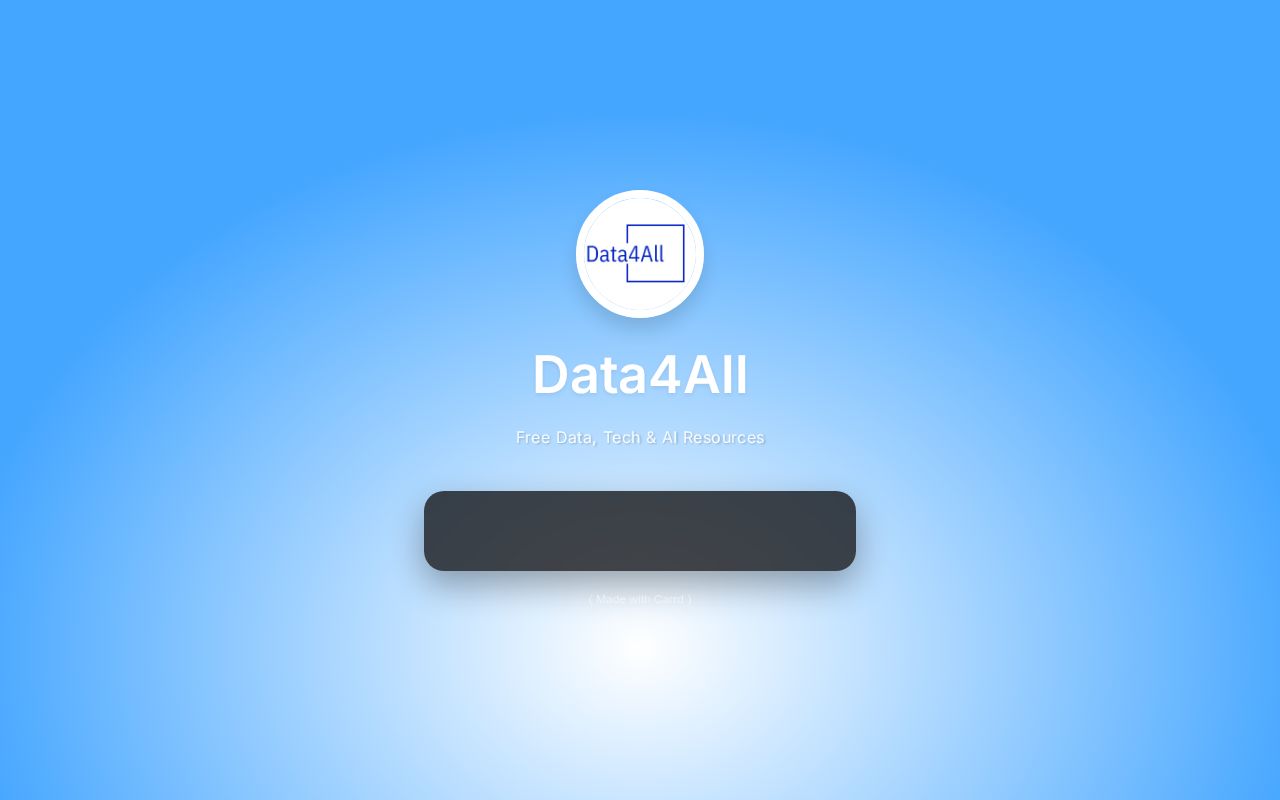 Data4All